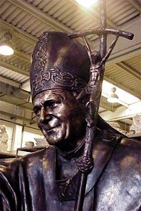 Statue of late Pope to be inaugurated on Saturday