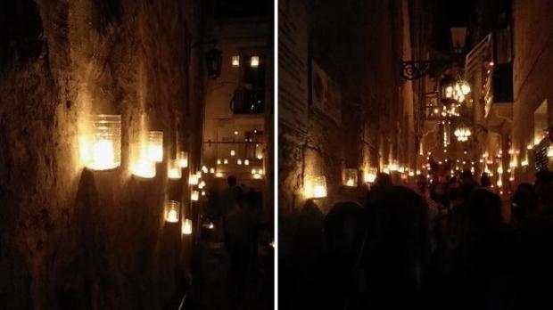 Candlelight takes Birgu back in time