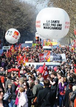 French protests