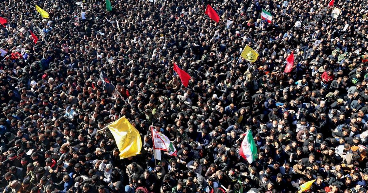 Stampede at Iran general's funeral leaves over 30 dead