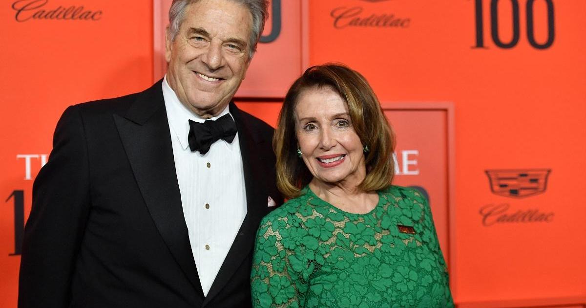 Intruder looking for US speaker Nancy Pelosi attacks husband with a hammer