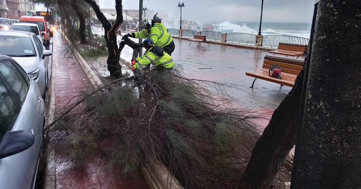 Civil Protection Department answered 25 storm calls last weekend