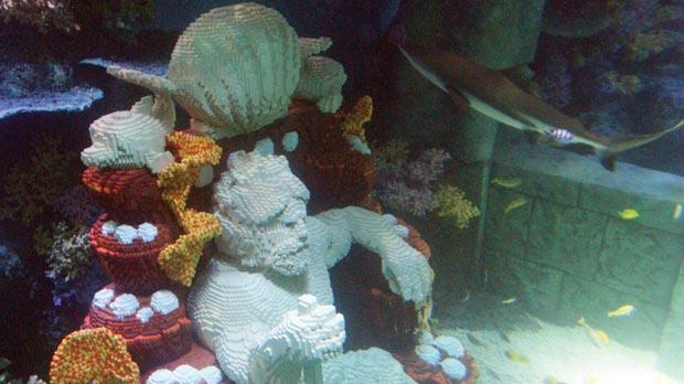 Sharks and rays move in to Legoland
