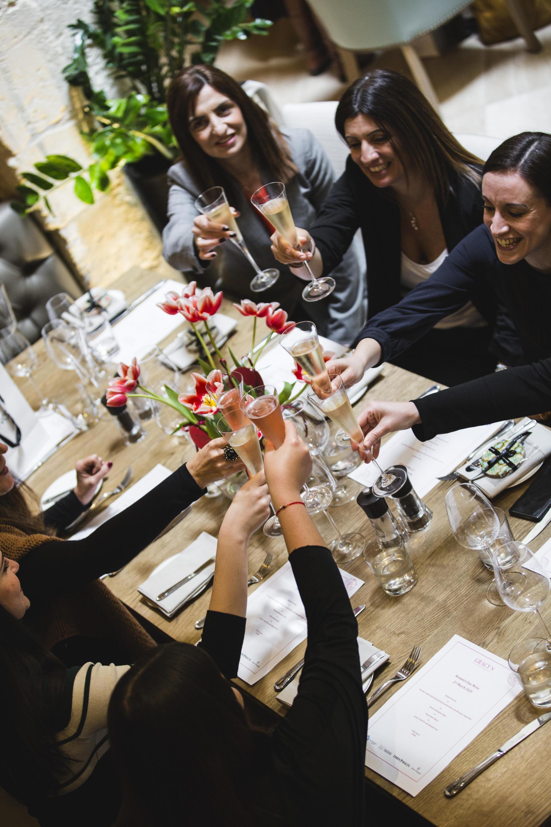 Dining out in style with Pink Ladies' Day Lunch