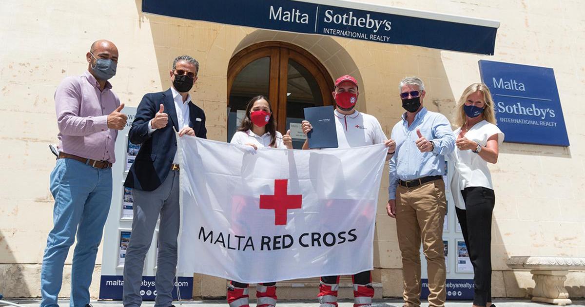 Malta Sotheby’s International Realty backs Malta Red Cross Humanitarians