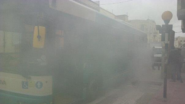 Updated: Arriva bus catches fire