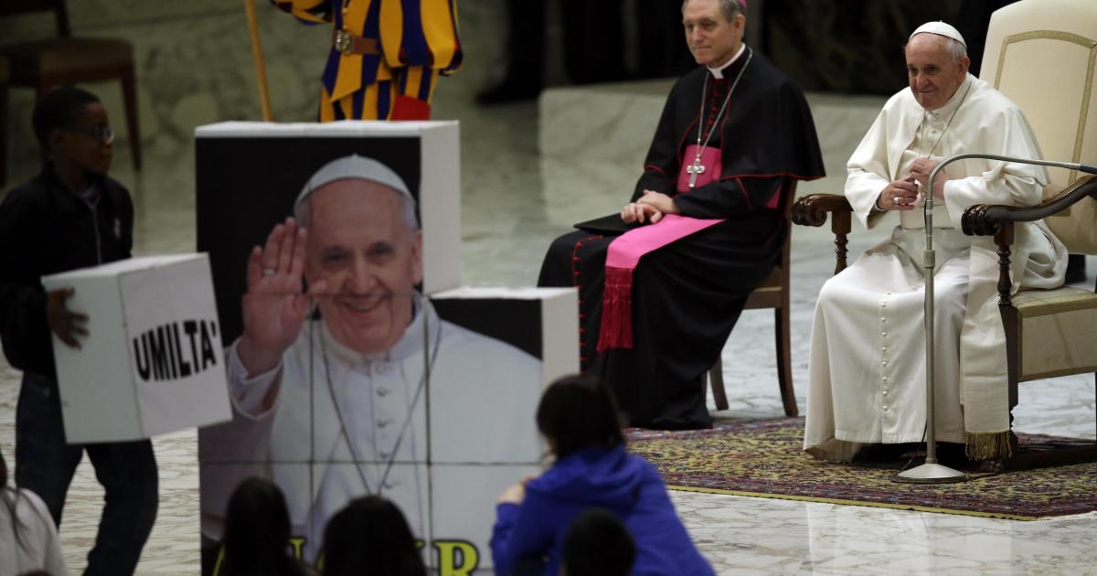Pope given early birthday cake