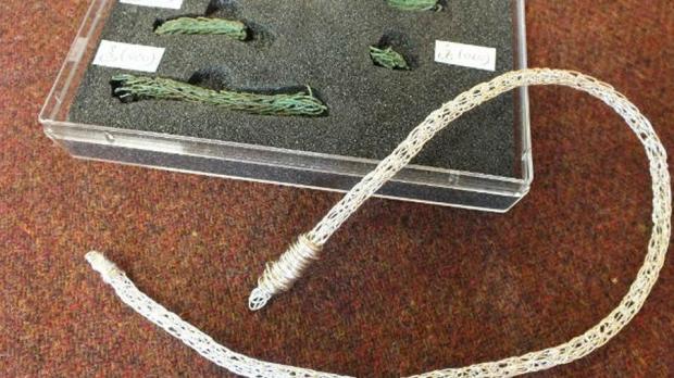 Discovered: whip used by monks to flog themselves