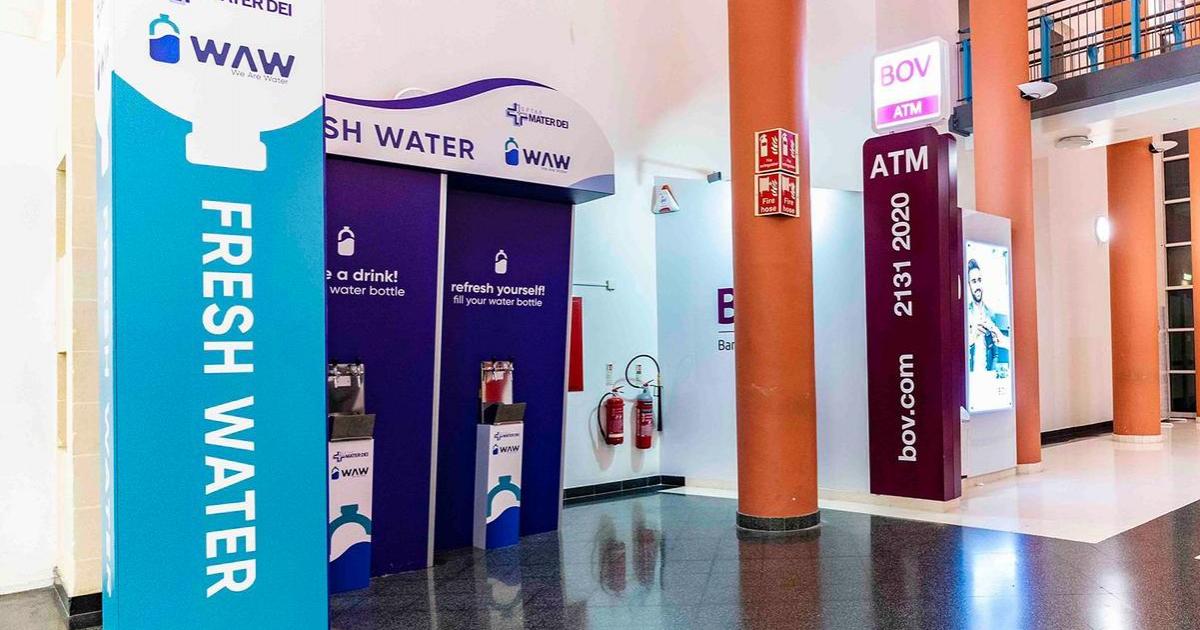 Mater Dei Hospital to install over 100 drinking water fountains