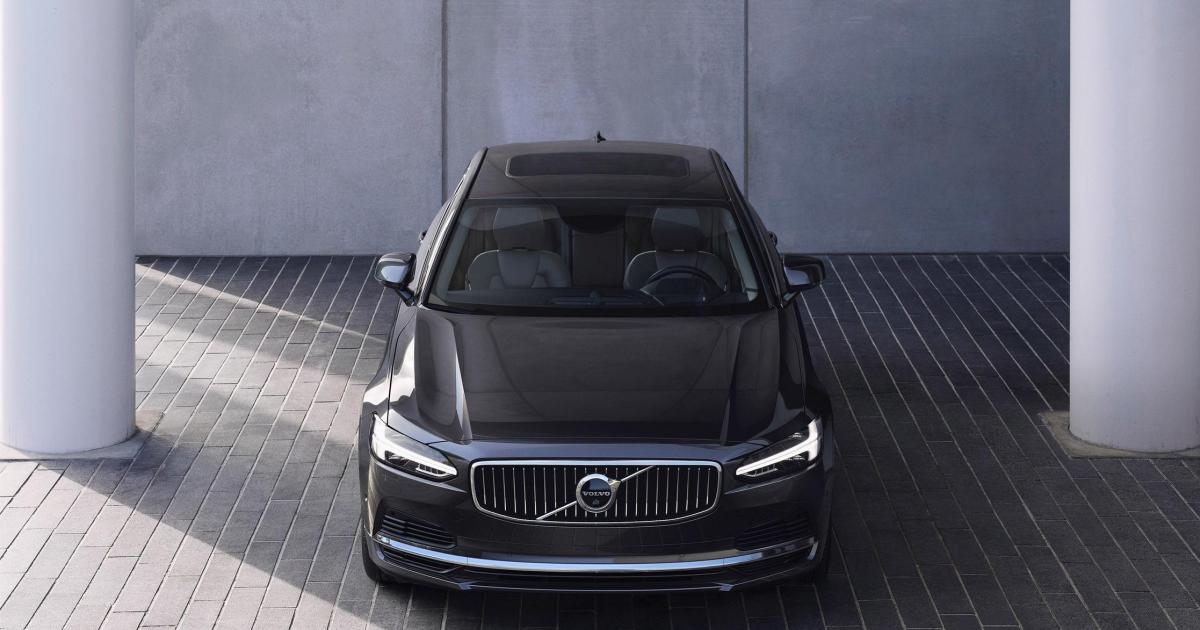 Revised Volvo S90 and V90 break cover