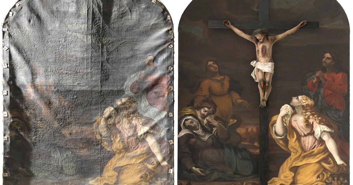 The Crucifixion of Christ on the Golgotha: a salvage project