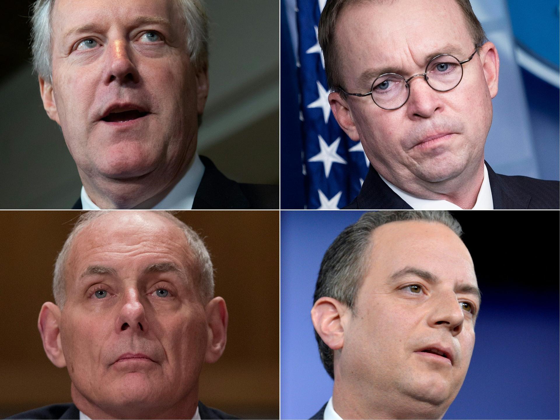 Donald Trump replaces his chief of staff