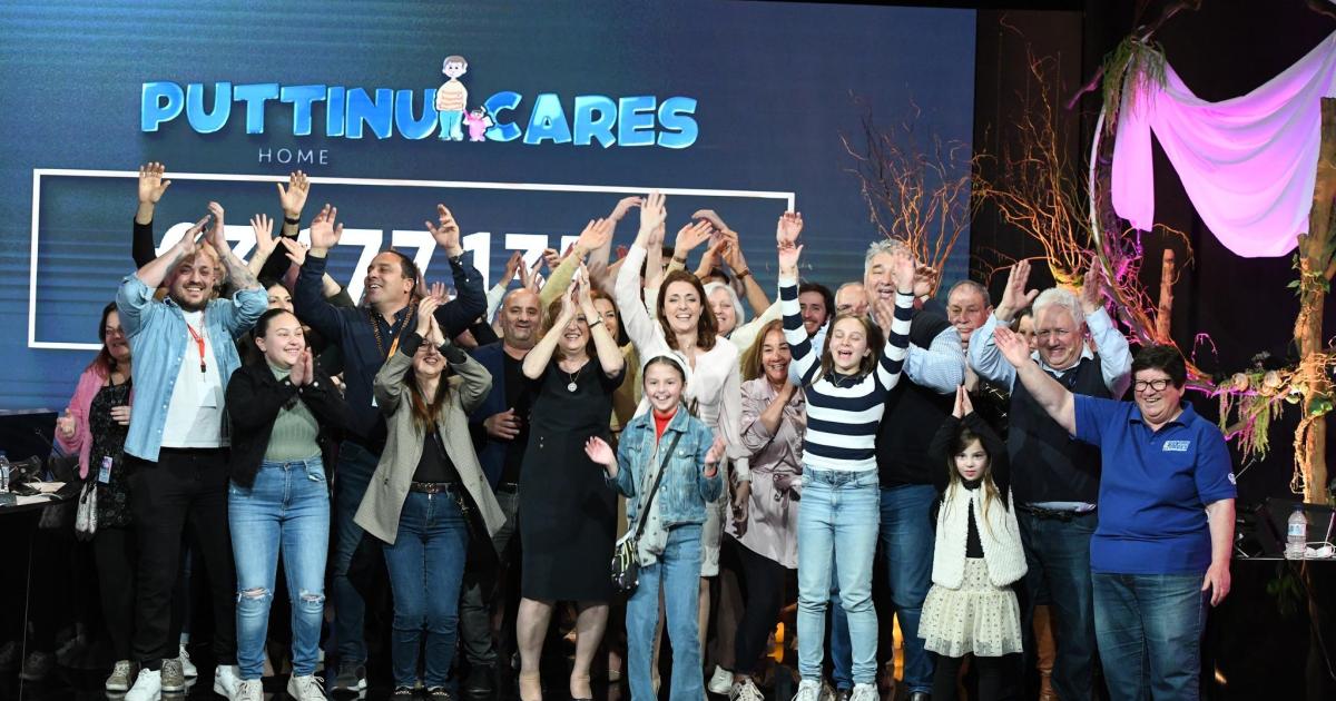 Puttinu Cares charity telethon raises over €3 million
