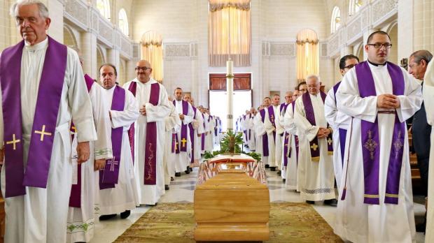 Funeral of Archbishop's father held