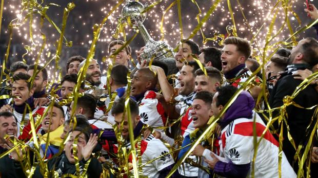 Watch: River beat Boca to win Libertadores Cup