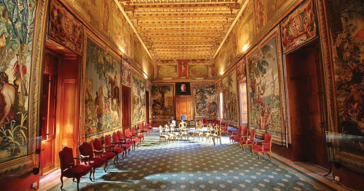 The Palace tapestries completed in 1710 – Joseph F. Grima
