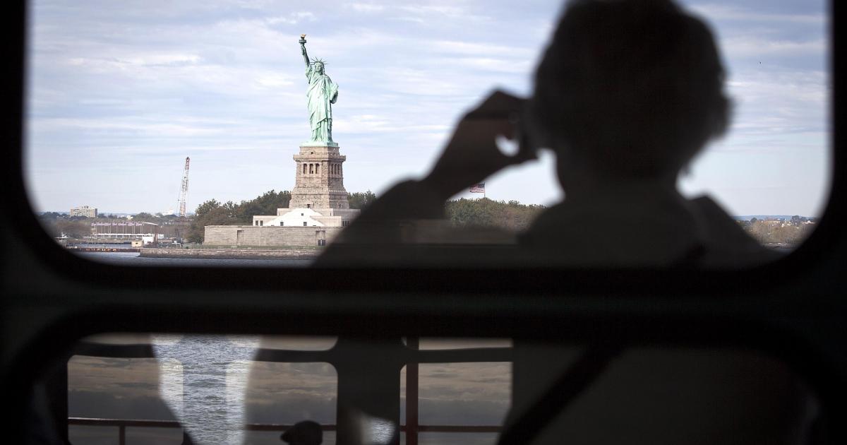 Statue of Liberty opened by state