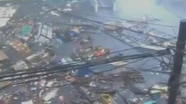Updated: Monster typhoon rips into Philippines