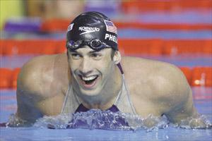 Phelps steals show