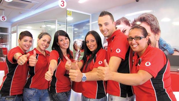 Vodafone’s Paola team wins store design challenge