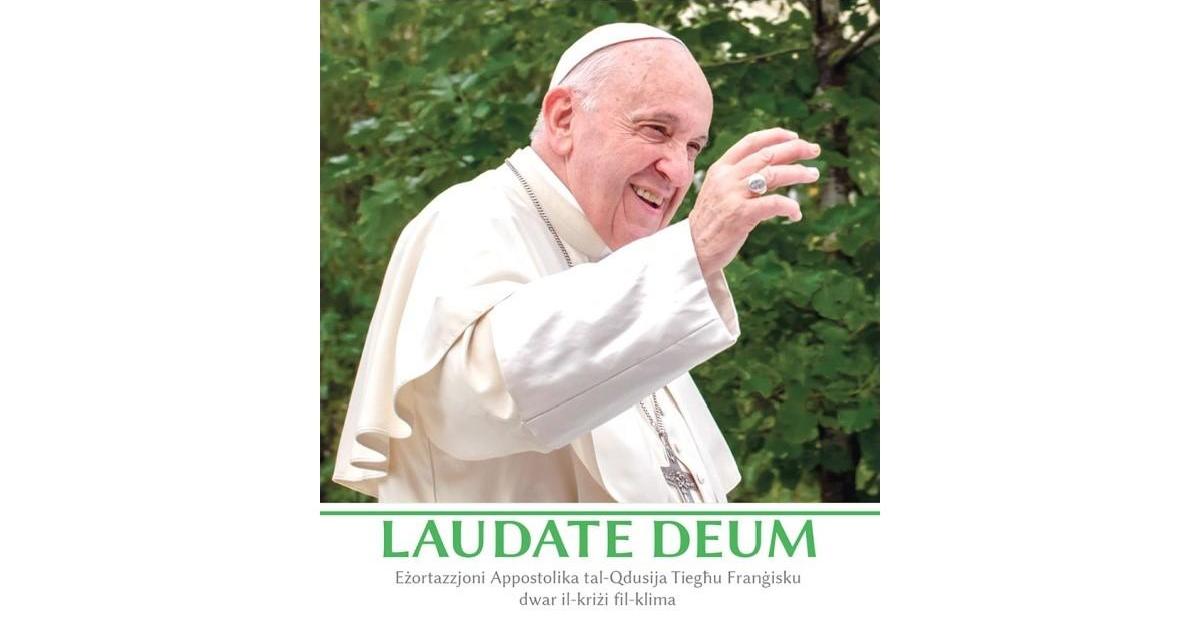 Pope Francis’s document ‘Laudate Deum’ recently published in Maltese