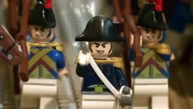 Napoleon's life in Lego