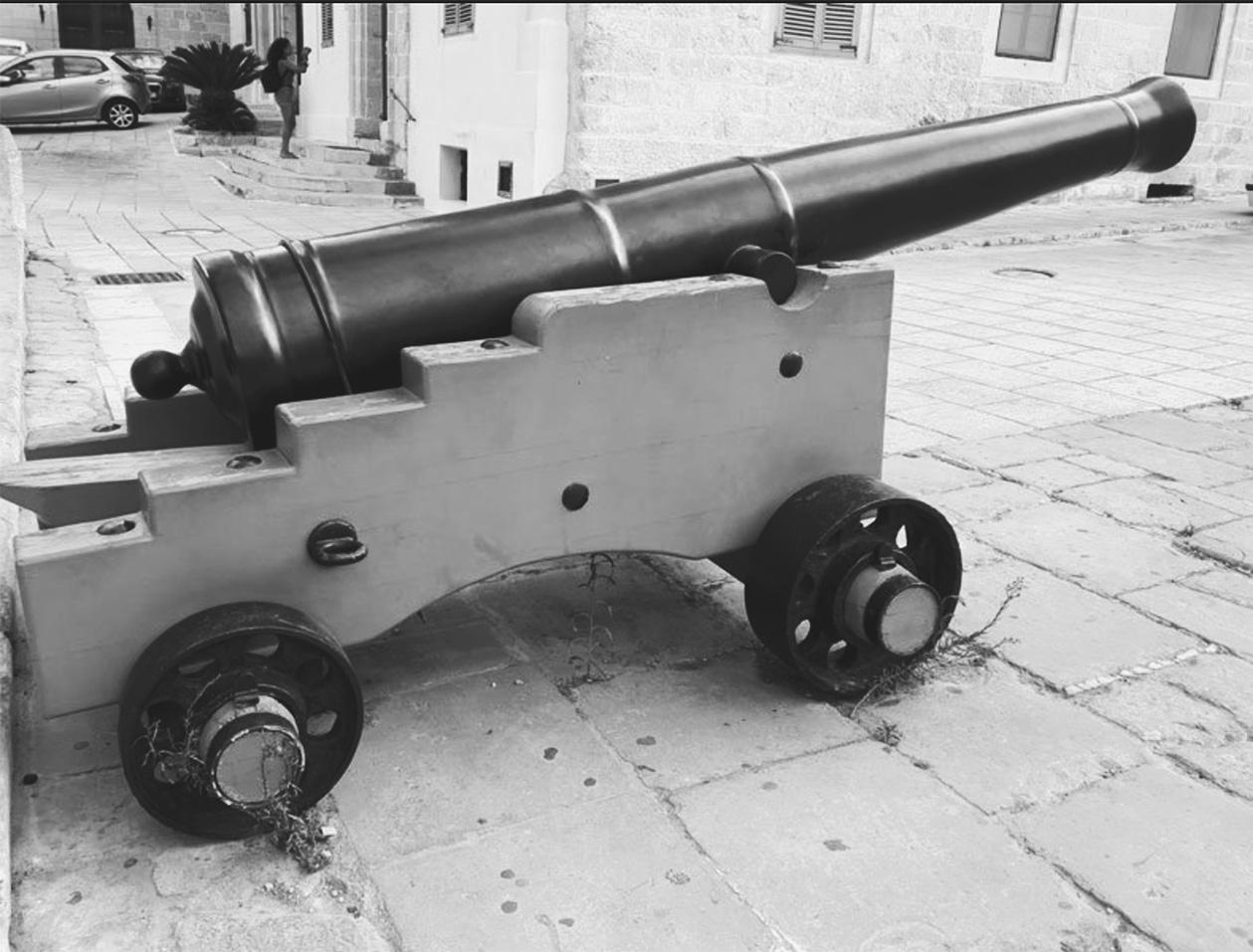 In pictures: The order’s antique cannons in Malta
