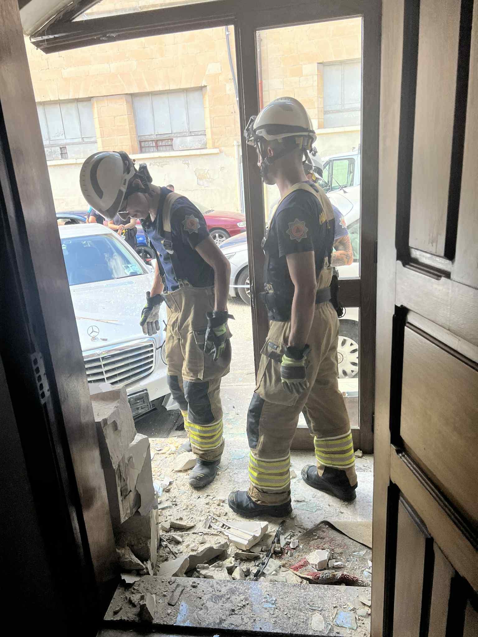 ‘All hell broke loose’: Marsa resident recounts crash that damaged his home