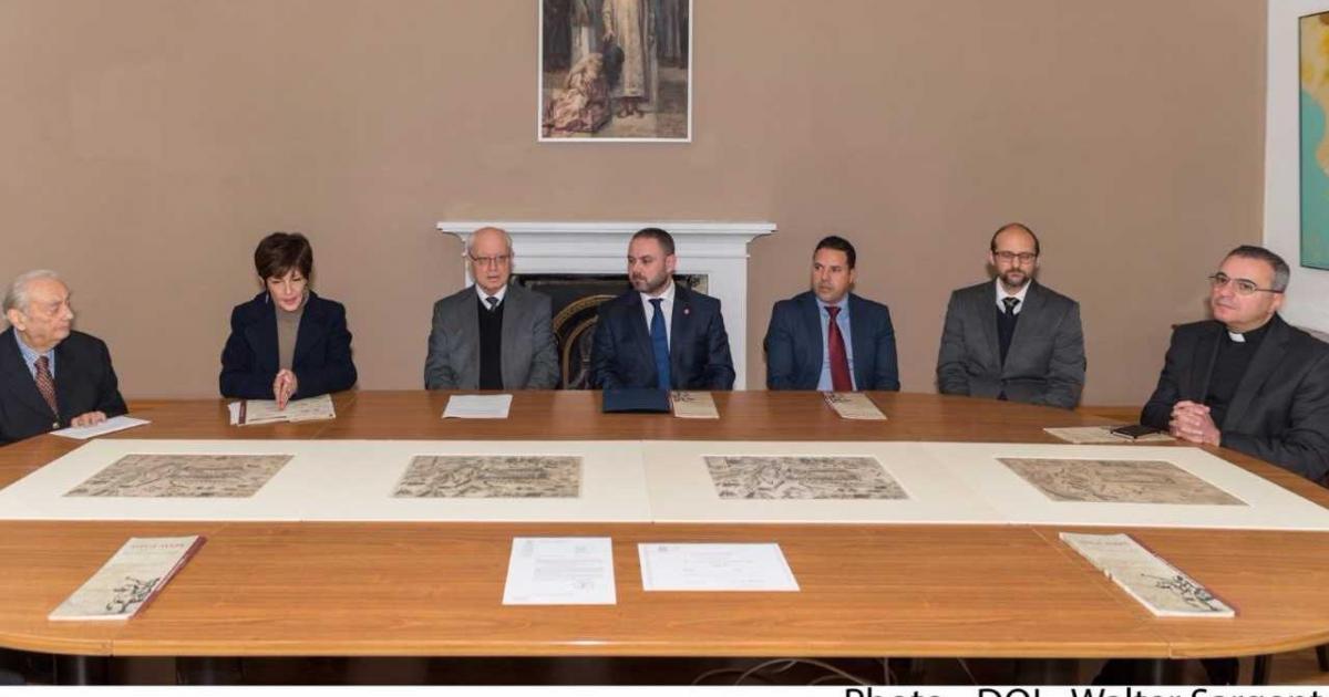 Great Siege of Malta maps recognised by UNESCO as Memory of the World