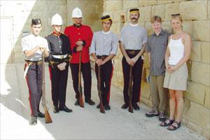 Military museum curator visits FWA