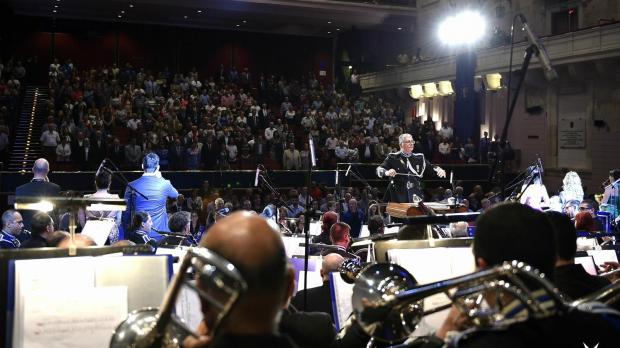 Police band celebrates 95 years with MCC concert