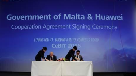 Malta/Huawei to set up innovation centre