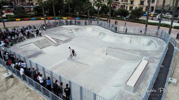 Skate and cycle park opens in Birżebbuġa