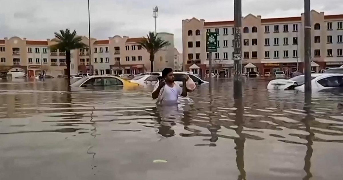 Watch: Two years' worth of rain leave Dubai reeling from floods chaos