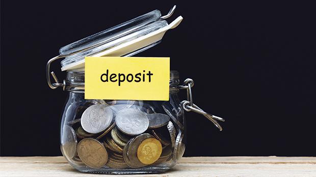 Paying deposits