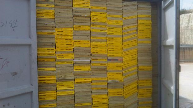 71,000 old Yellow Pages collected for recycling