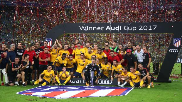 Watch: Atletico Madrid win Audi Cup on penalties