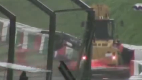 F1 horror crash captured on video