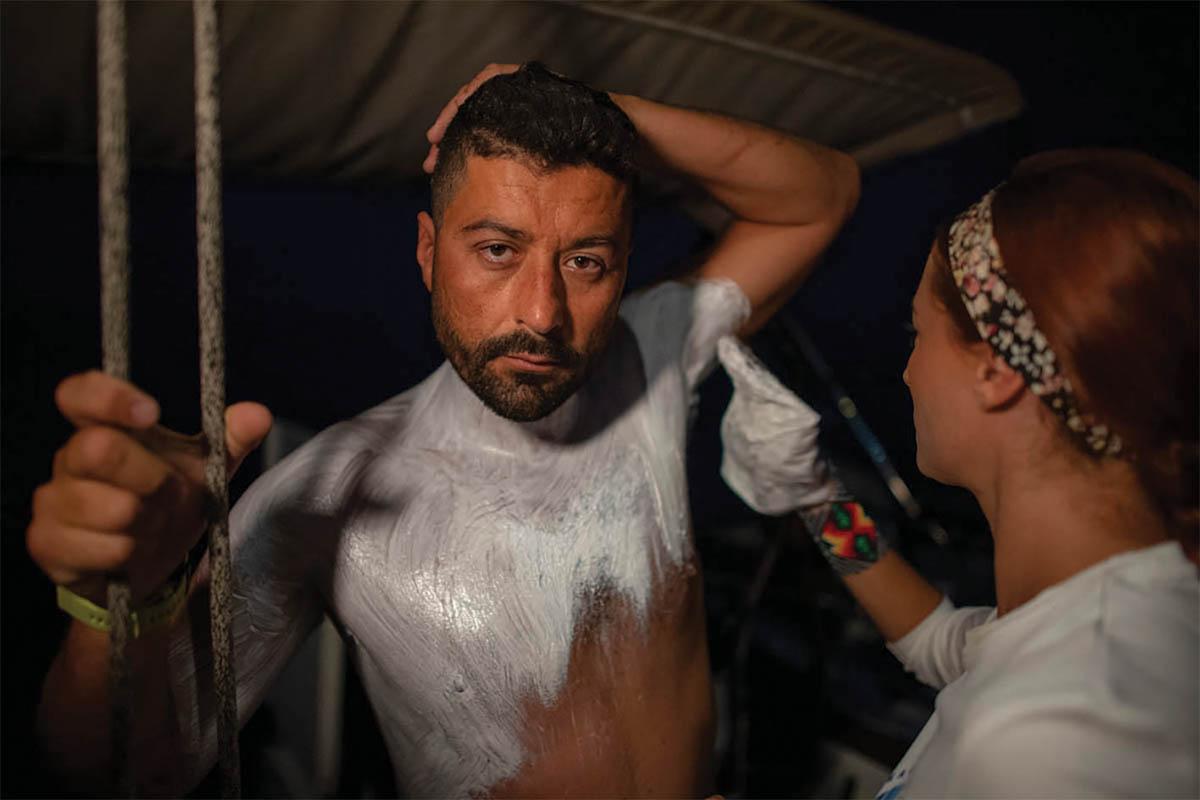 Capturing Neil Agius’s epic 100km swim on camera