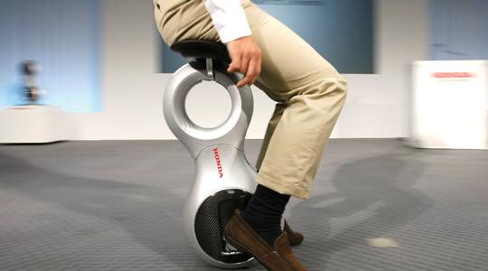 Honda unveils battery-powered personal unicycle