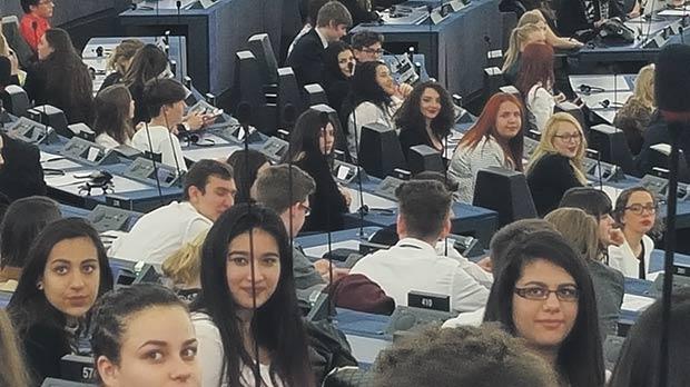 Mcast students at Euroscuola