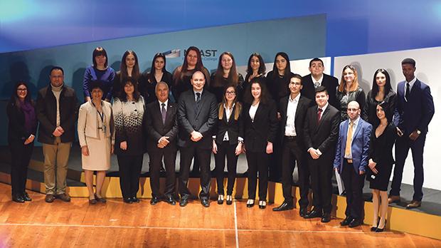 1,121 students graduate from Mcast Foundation College
