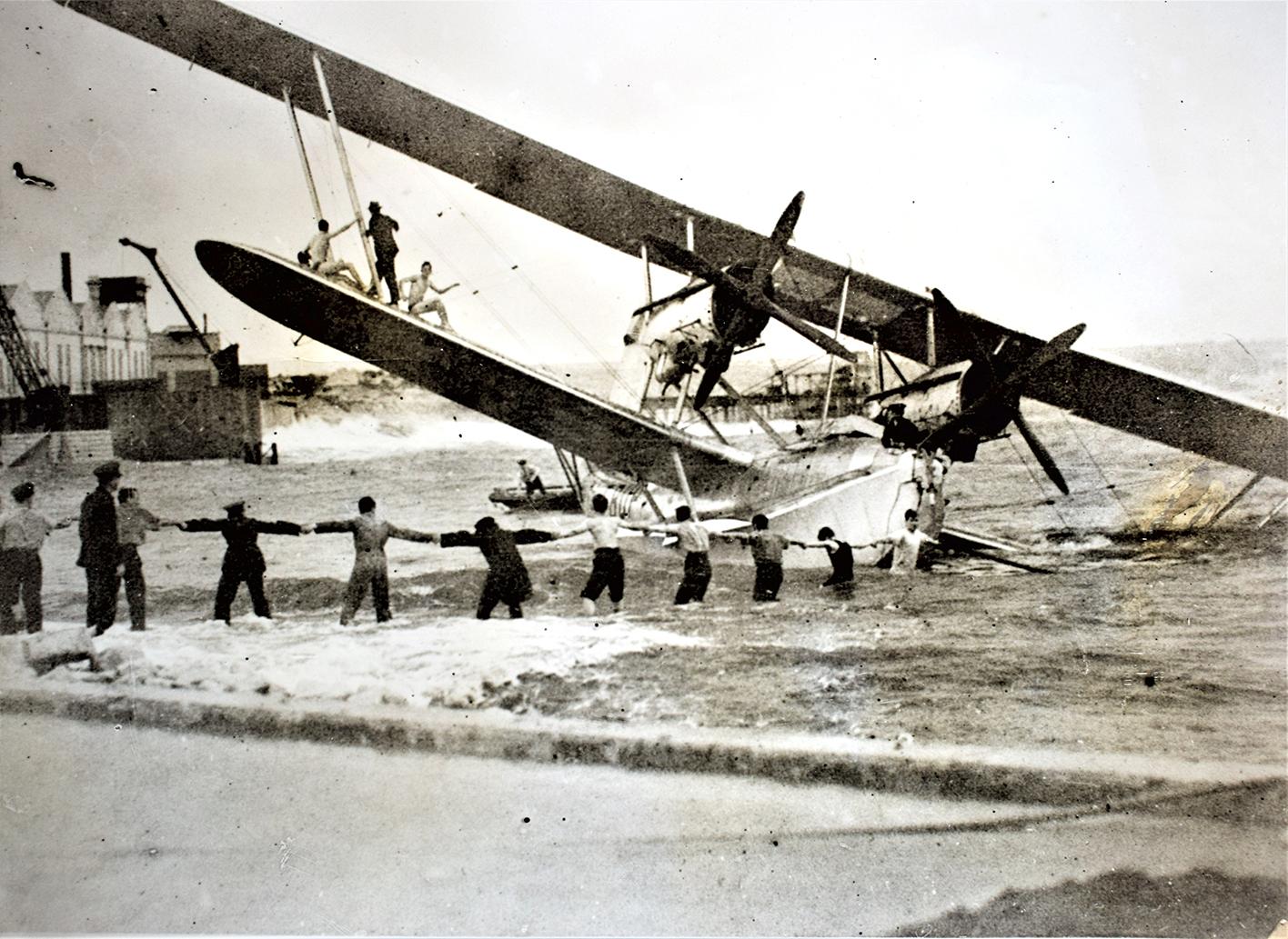 In pictures: Early aircraft disasters in Malta