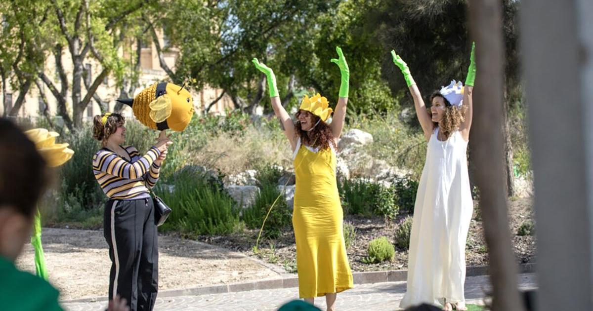 Children learn why bees matter in Marsa garden