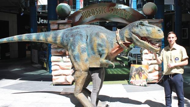 A paddock for T-Rex