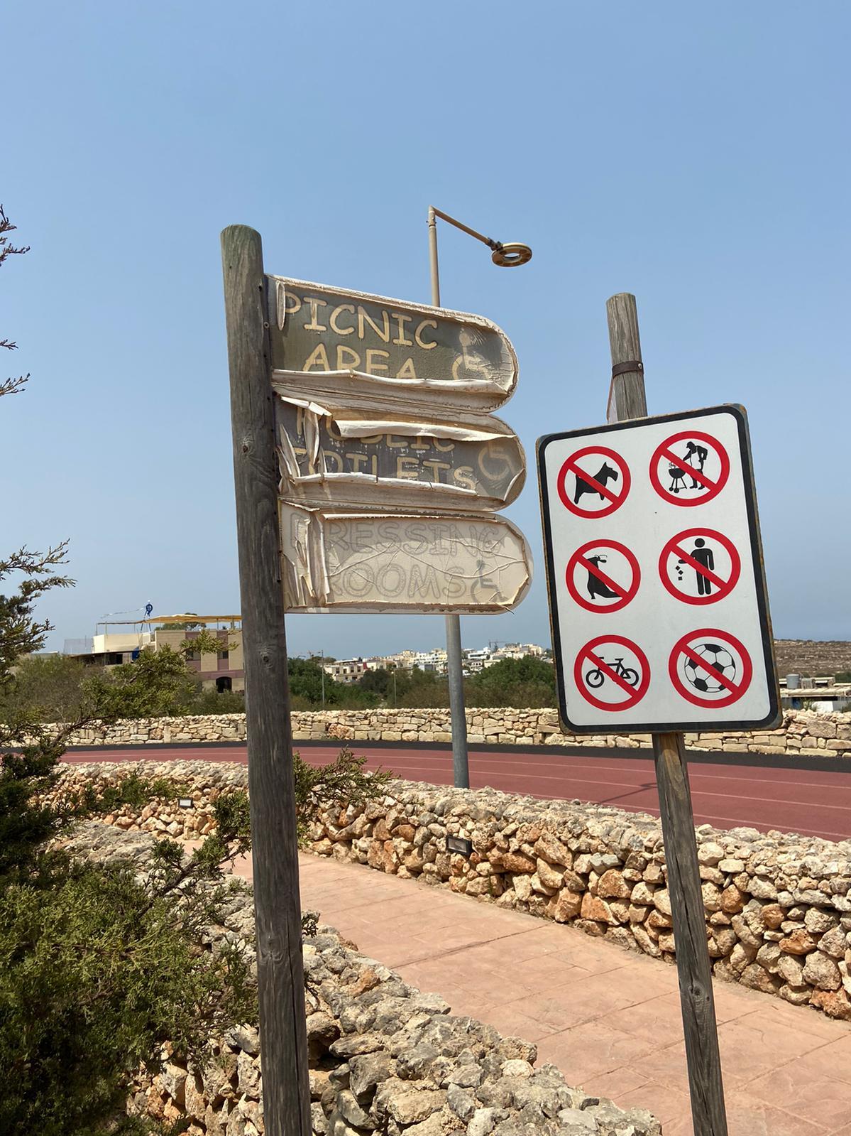 PN MP waters 'dying' trees in Selmun Family Park