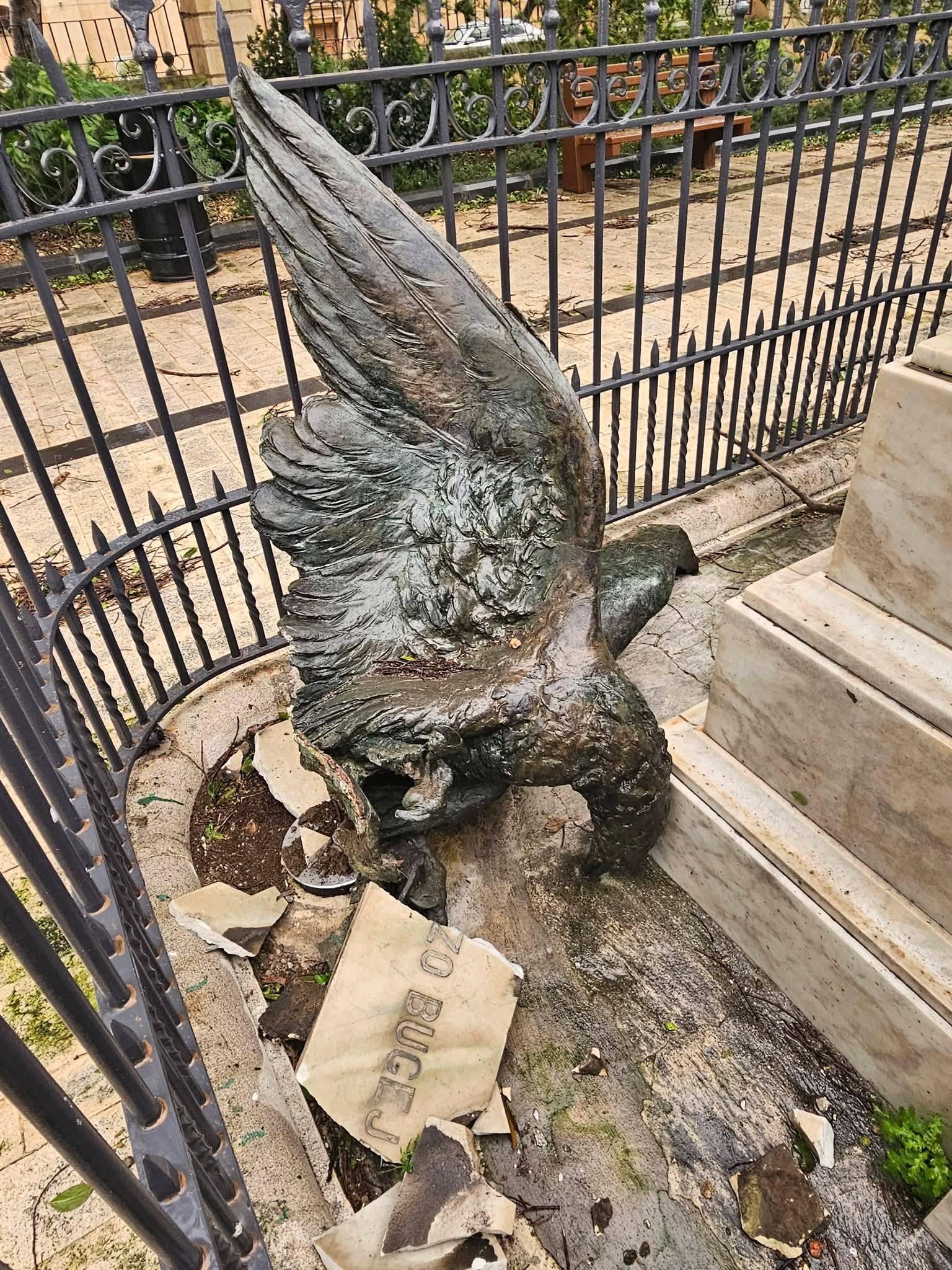 In pictures: Storm Harry's trail of damage across Malta