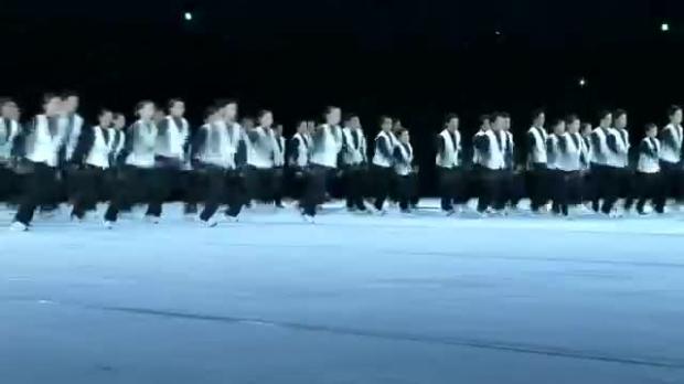Precision walking team wows crowds in Japan