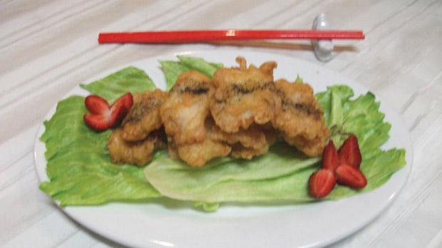 Chinese crispy peppered fish