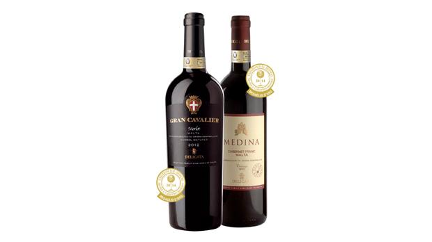 Two gold medals awarded to Delicata reds in Italy